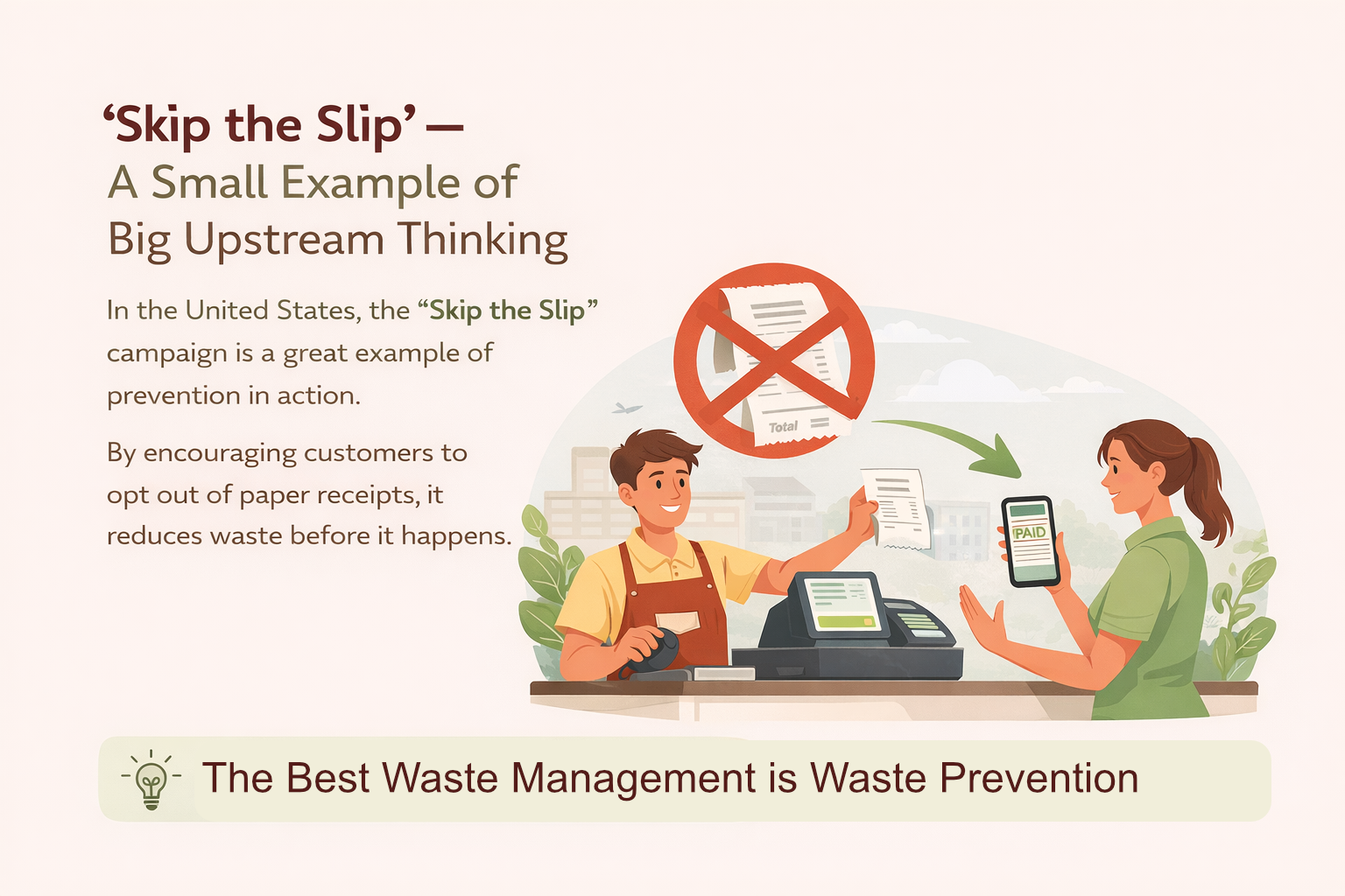 Skip the Slip: How Rethinking Receipts Can Reduce Waste and Protect ...
